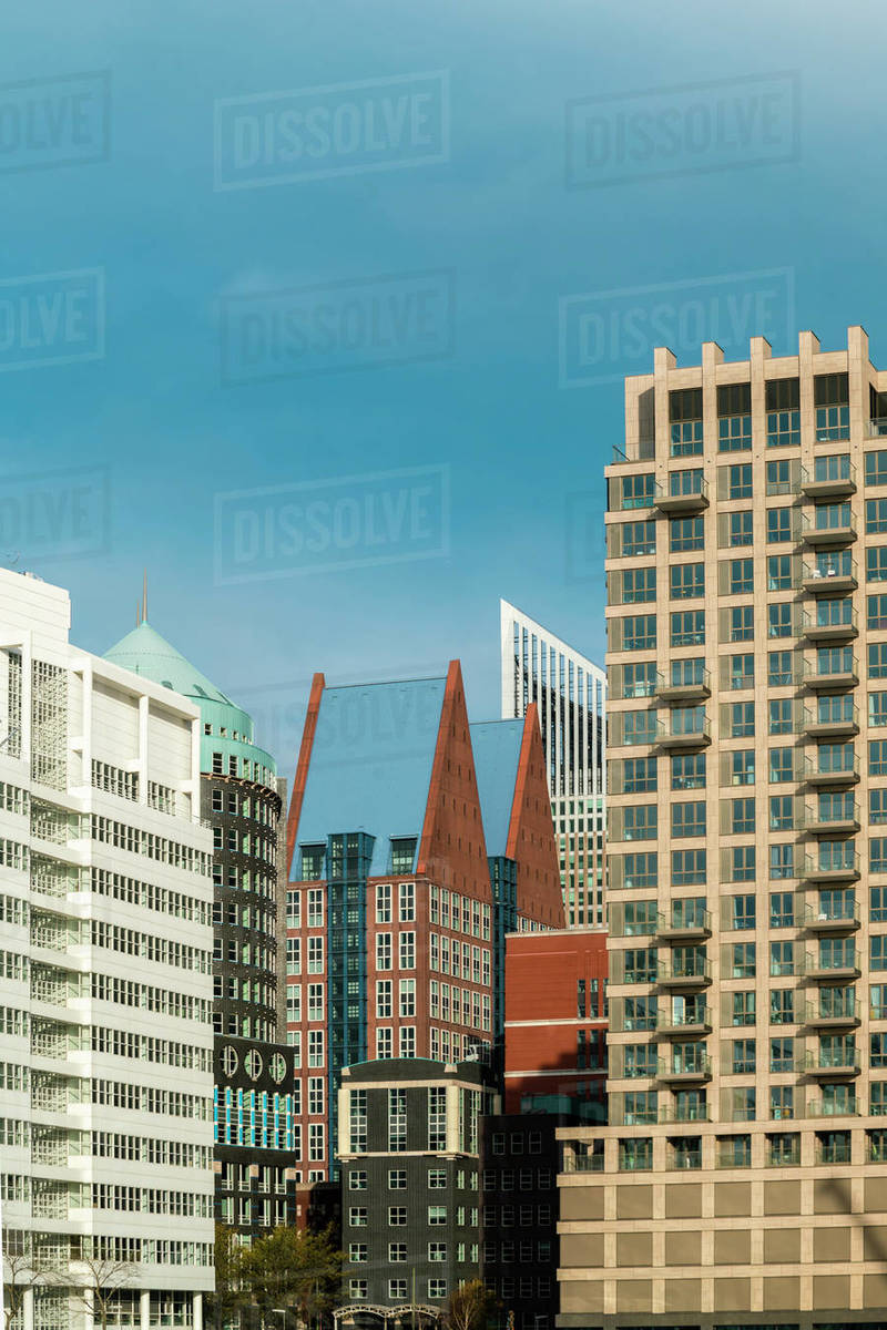 Netherlands, Modern high-rise architecture - Royalty-free Stock Photo ...