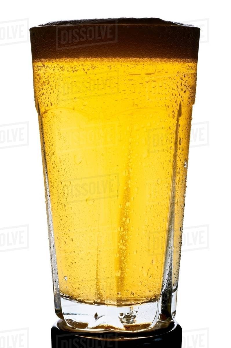 Full glass of beer - Royalty-free Stock Photo | Dissolve