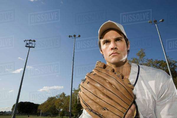 Baseball pitcher - Royalty-free Stock Photo | Dissolve