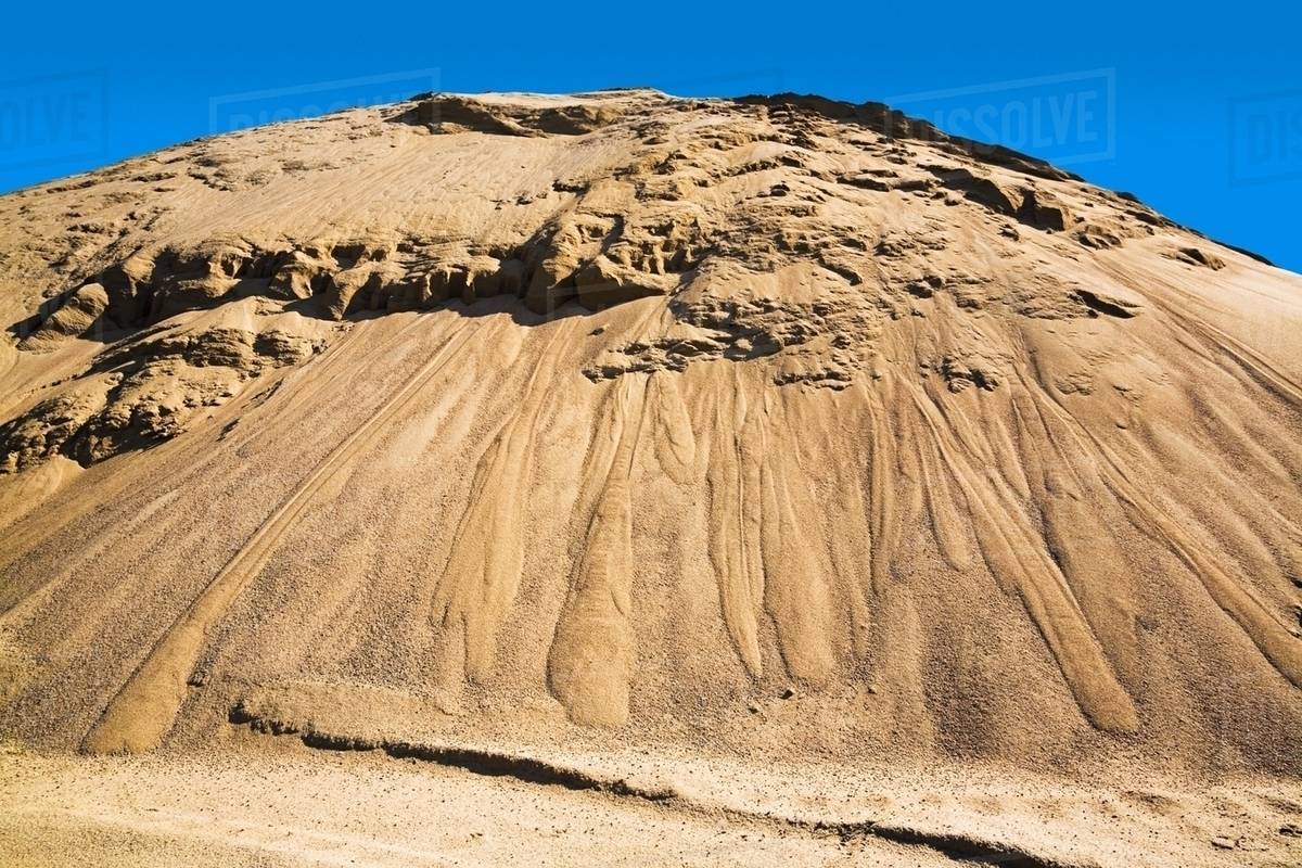 Mound of sand - Stock Photo - Dissolve