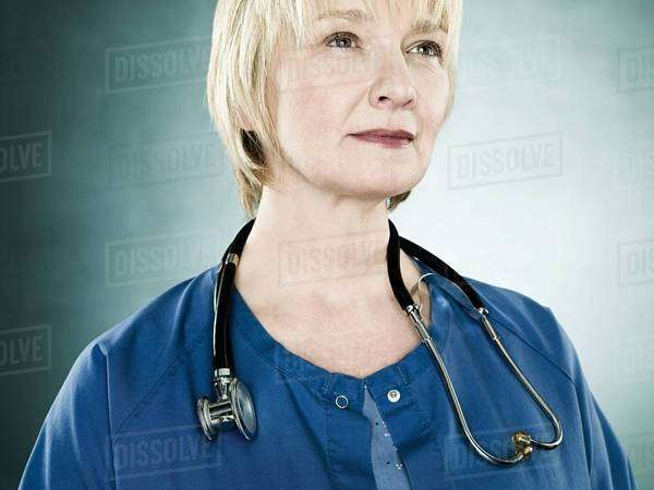 Portrait of a doctor - Royalty-free Stock Photo | Dissolve