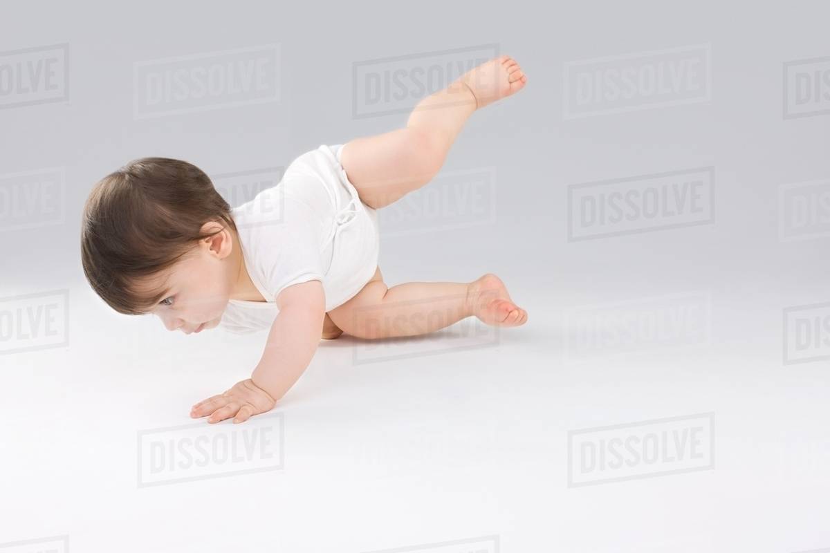 Baby balancing - Royalty-free Stock Photo | Dissolve