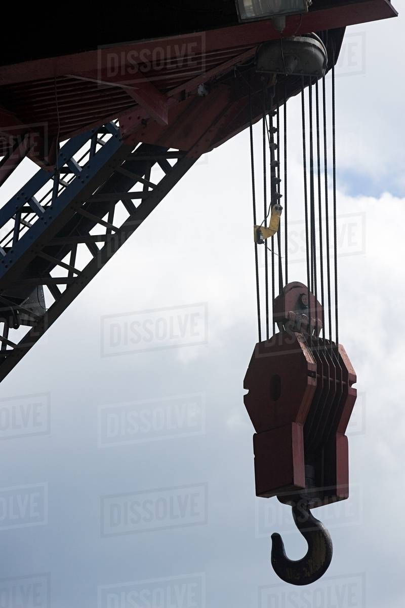 Crane hook - Royalty-free Stock Photo | Dissolve