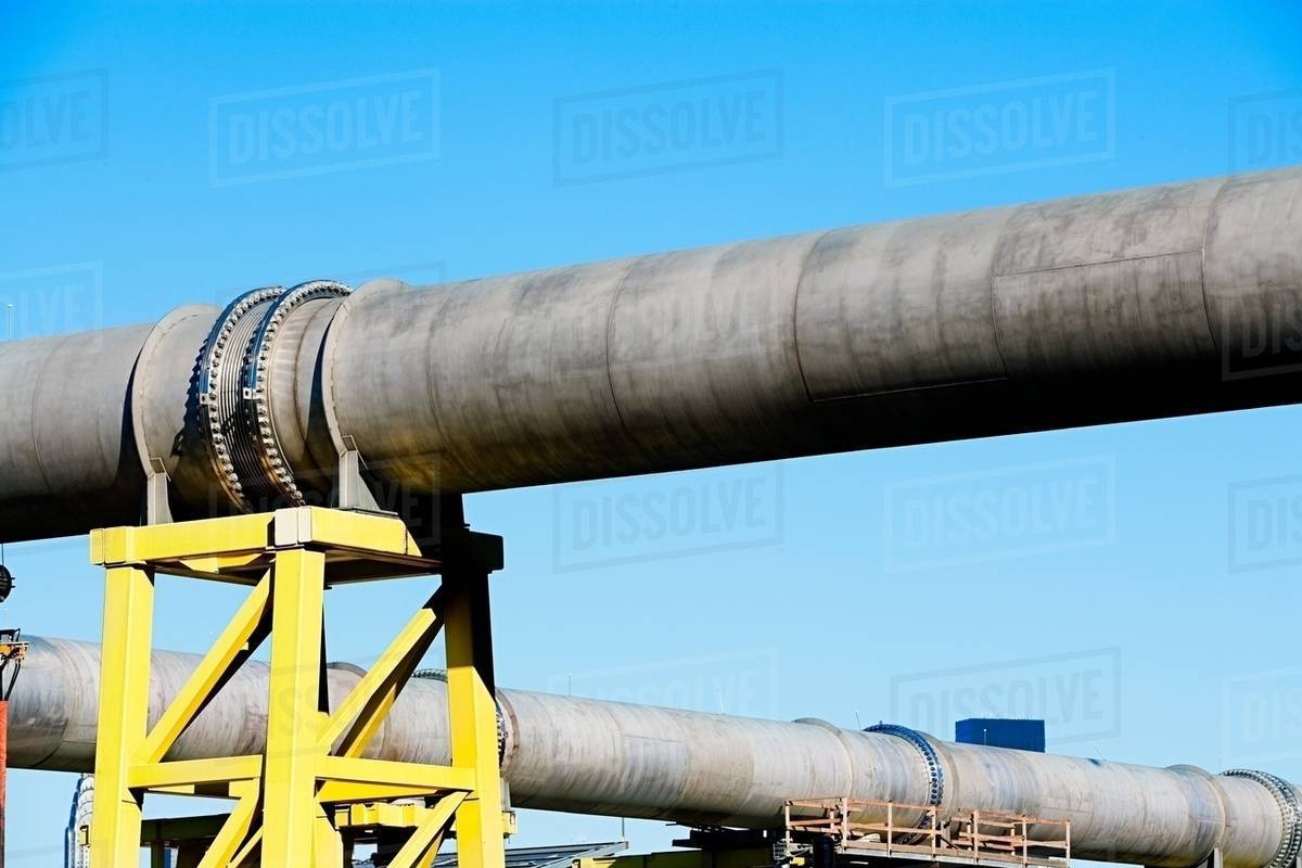 Industrial piping - Stock Photo - Dissolve