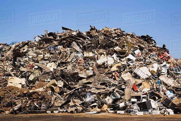 Waste pile - Stock Photo - Dissolve
