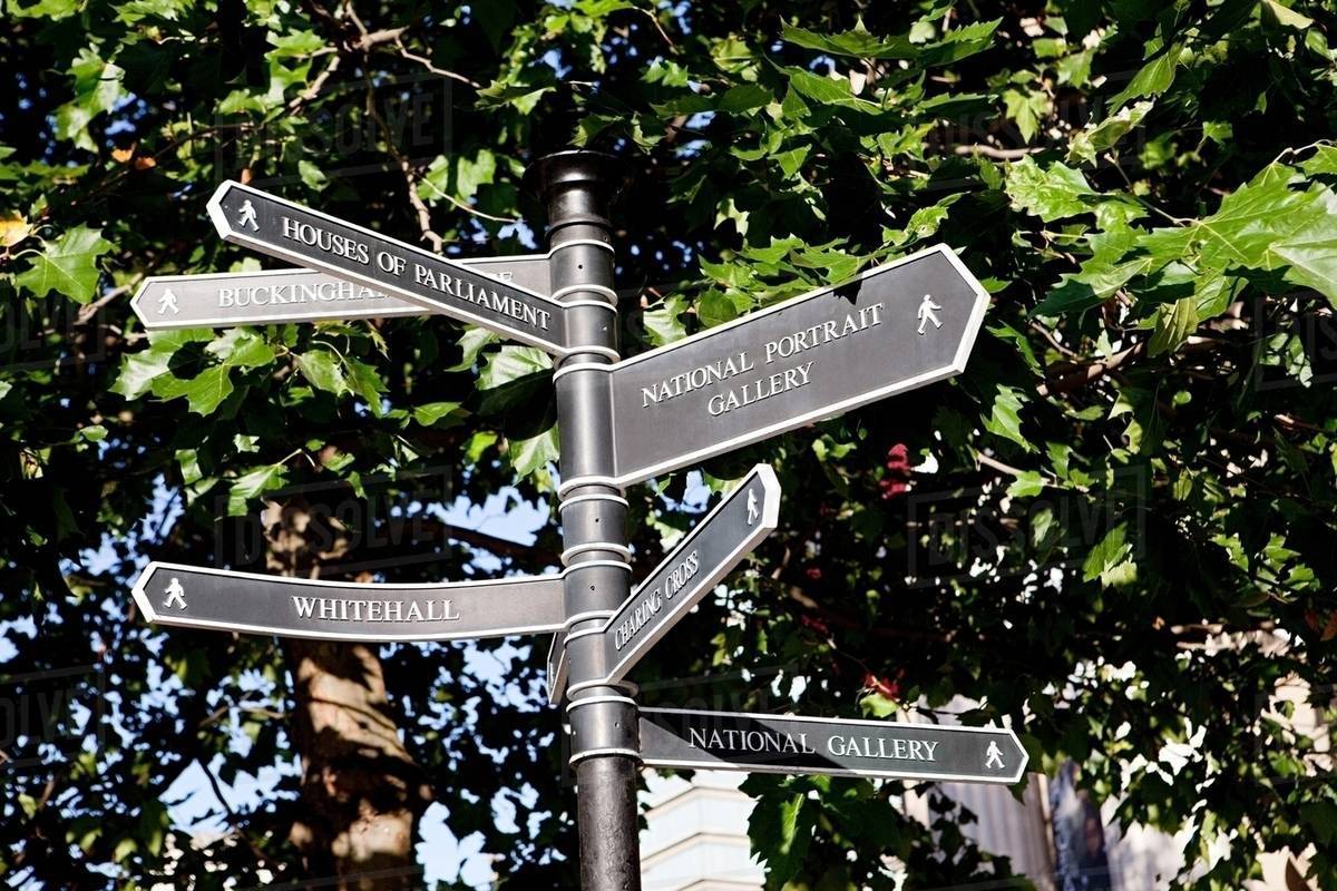 London signpost - Royalty-free Stock Photo | Dissolve