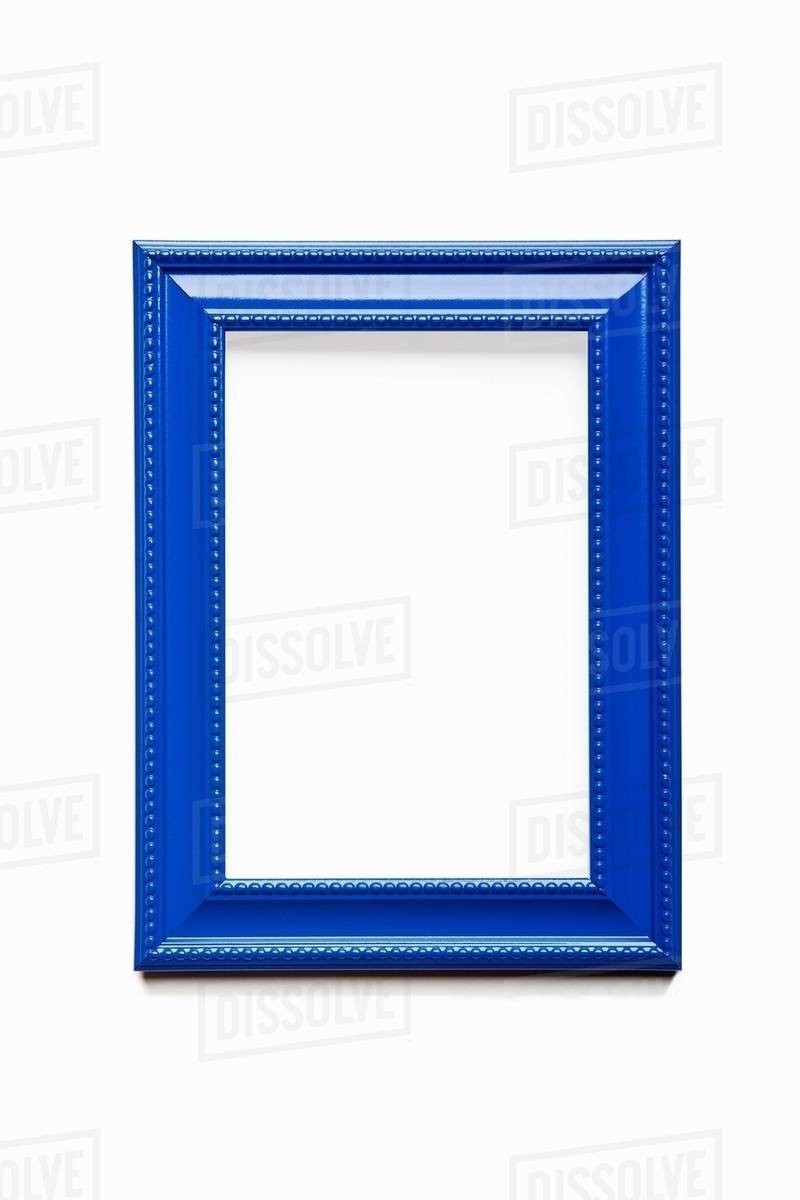 Empty blue frame - Royalty-free Stock Photo | Dissolve