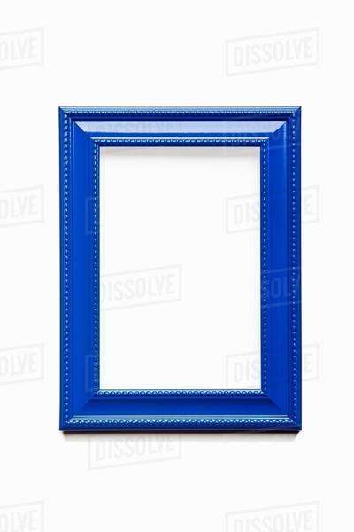 Empty blue frame - Royalty-free Stock Photo | Dissolve