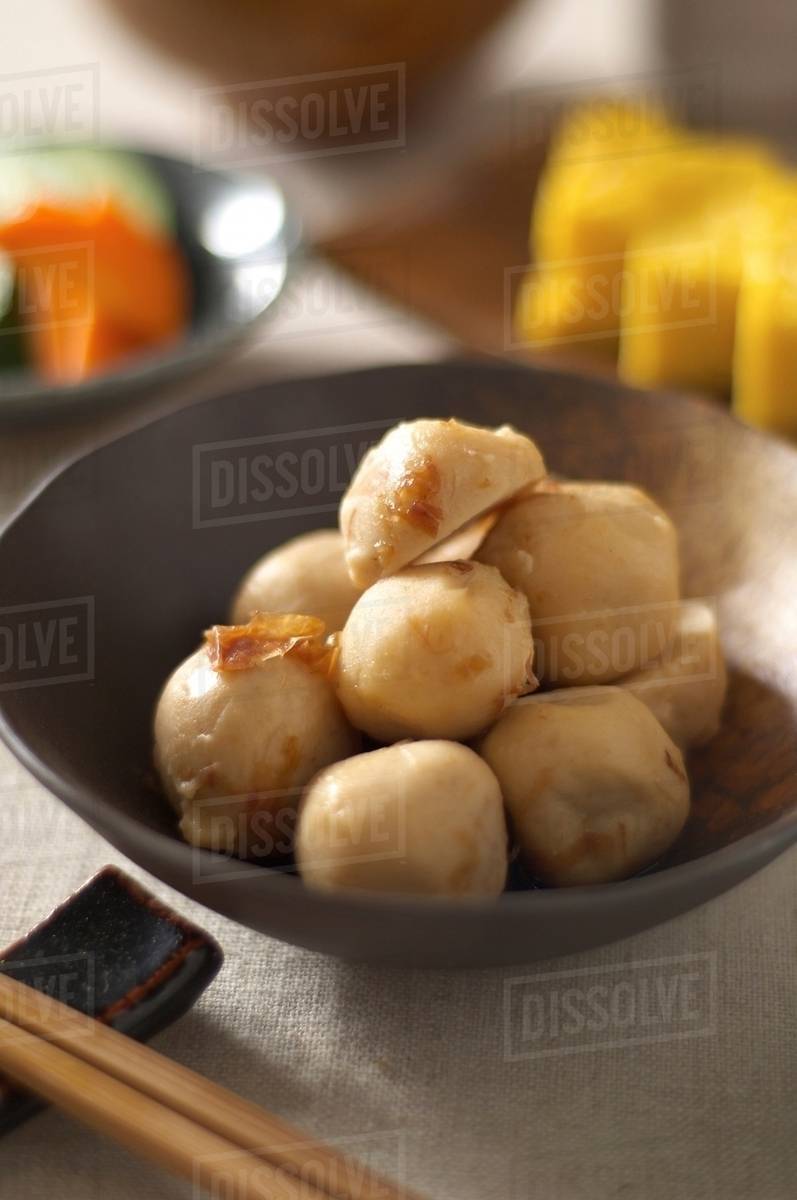 Still life of japanese dumplings - Royalty-free Stock Photo | Dissolve