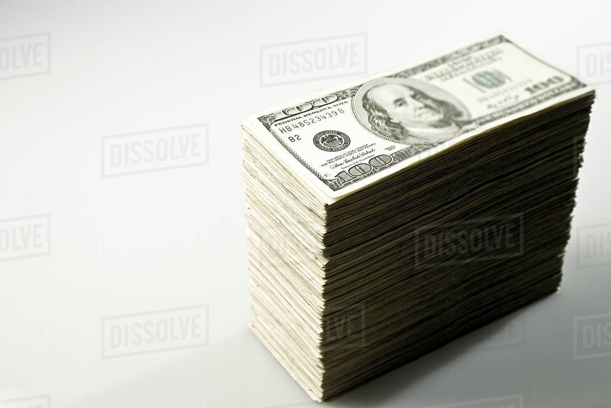 Stack of banknotes - Royalty-free Stock Photo | Dissolve