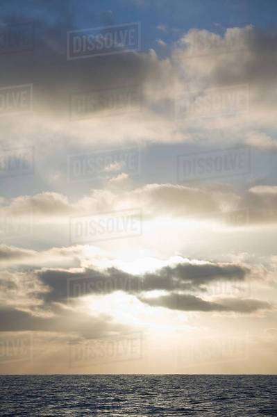 Dawn over sea - Royalty-free Stock Photo | Dissolve