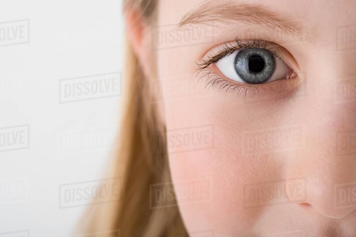Eye of a girl - Royalty-free Stock Photo | Dissolve