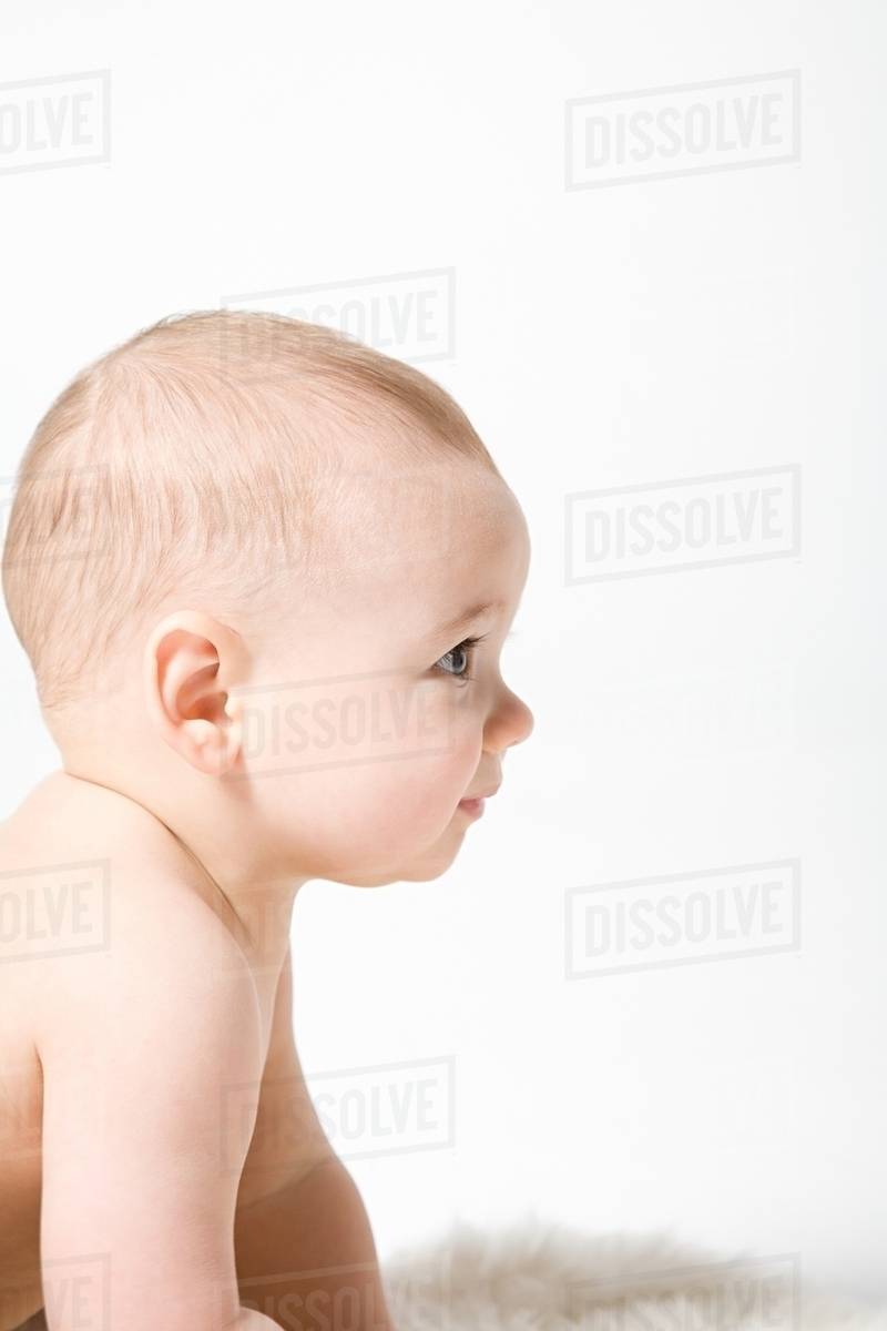 Profile of a baby boy - Royalty-free Stock Photo | Dissolve