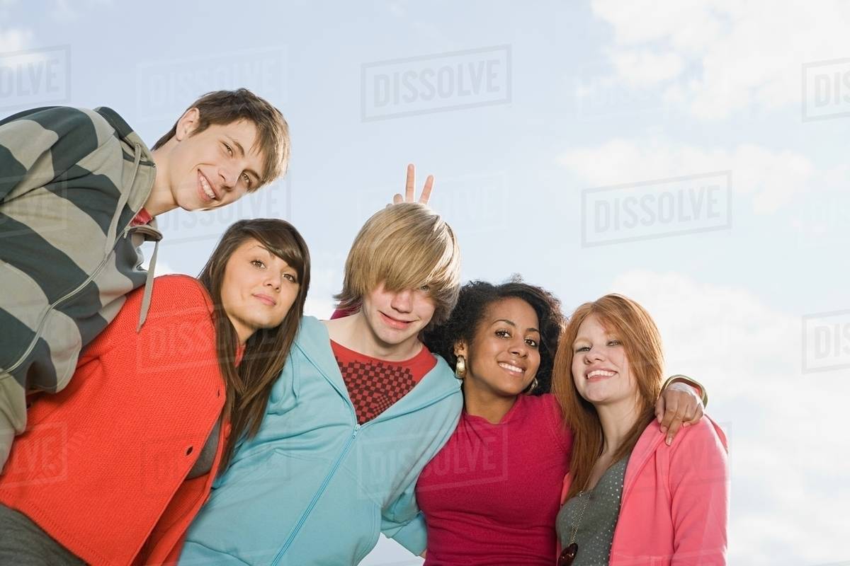Group of friends - Royalty-free Stock Photo | Dissolve