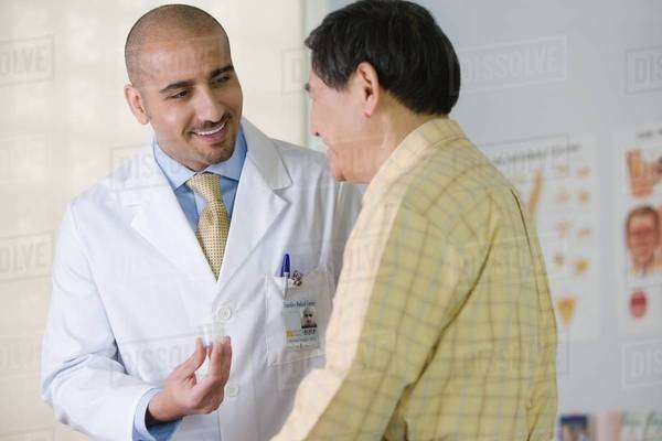 A doctor and a patient - Royalty-free Stock Photo | Dissolve