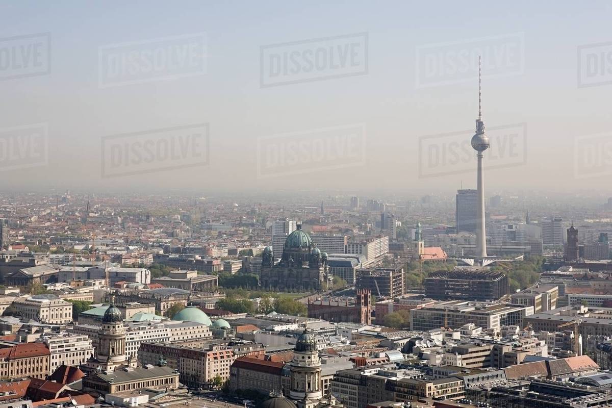 Berlin cityscape - Royalty-free Stock Photo | Dissolve