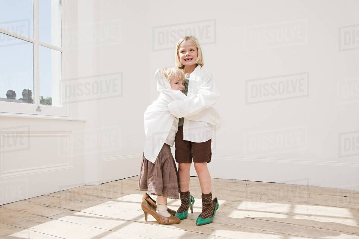 Girls dressing up - Royalty-free Stock Photo | Dissolve