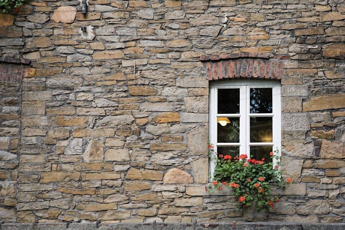 Window of a traditional german house - Royalty-free Stock Photo | Dissolve