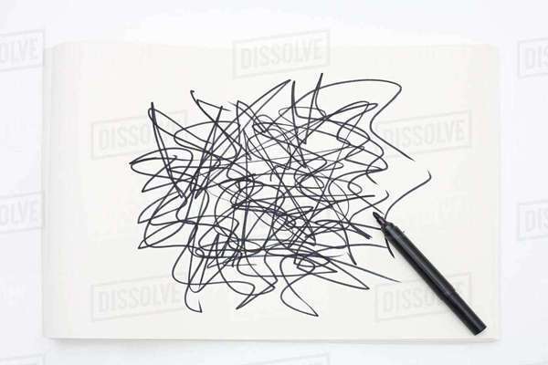 Paper with scribble on it - Royalty-free Stock Photo | Dissolve