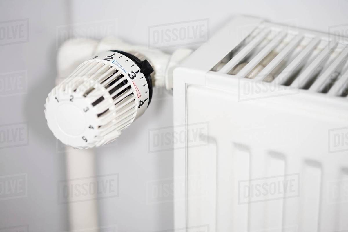 Dial on radiator - Royalty-free Stock Photo | Dissolve