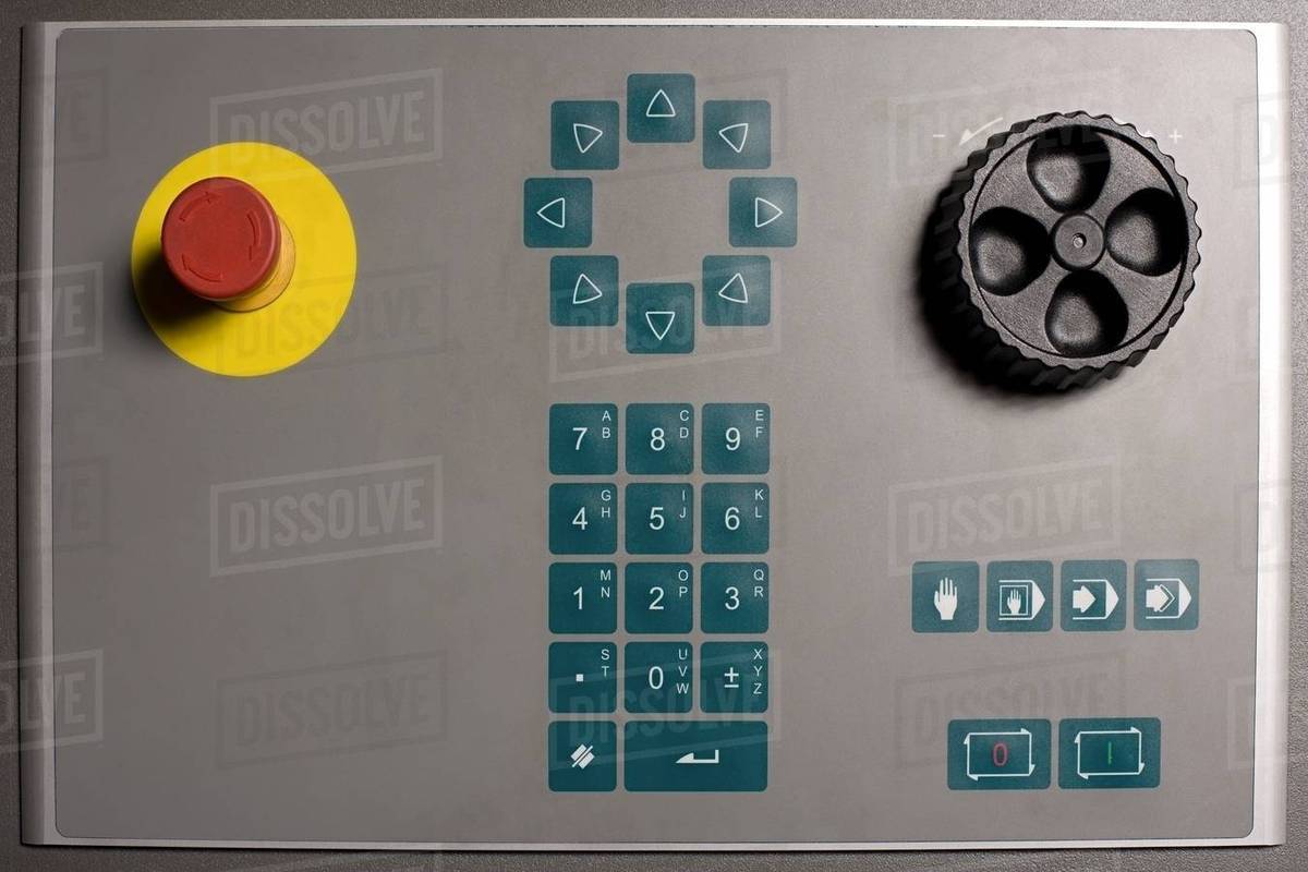 Machine control panel - Royalty-free Stock Photo | Dissolve
