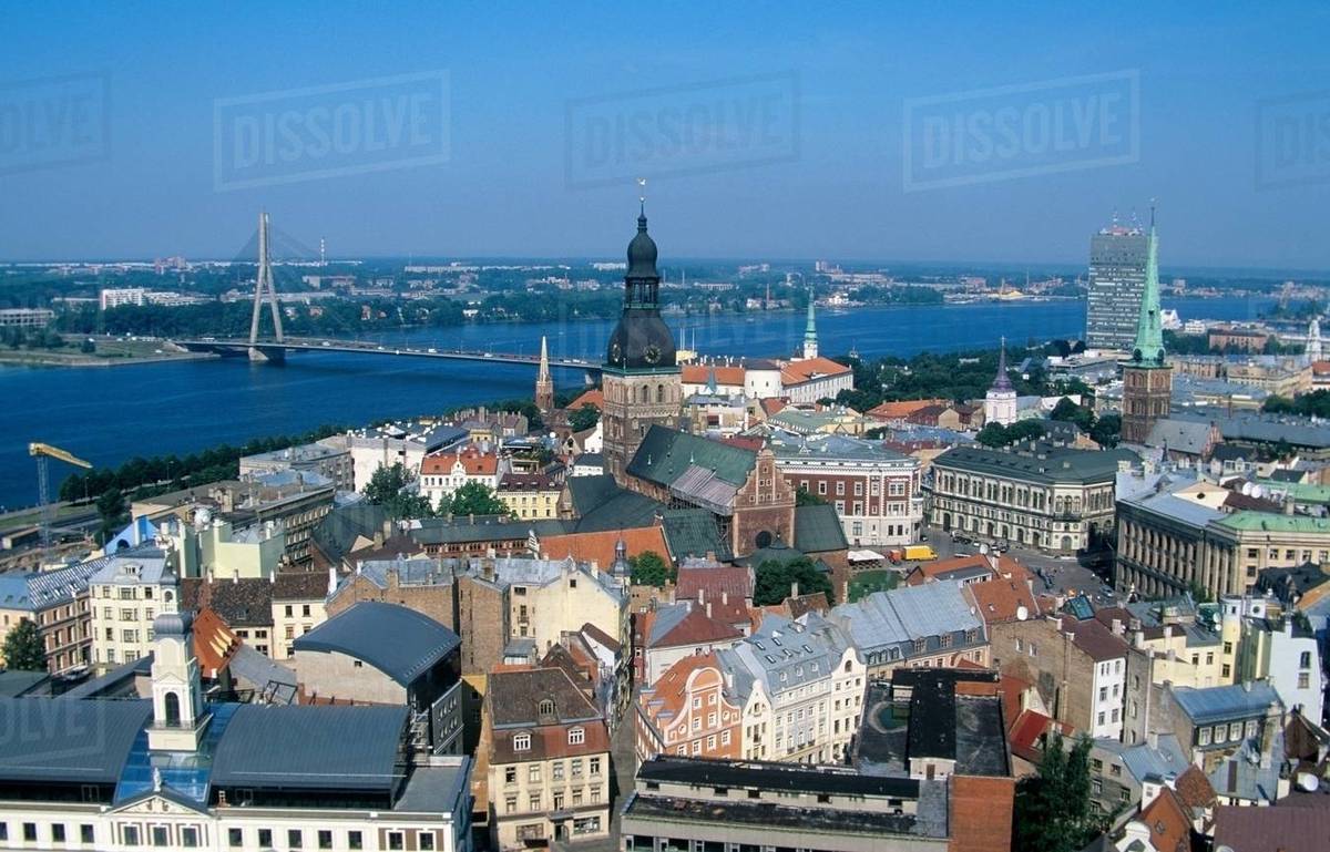 Riga cityscape - Royalty-free Stock Photo | Dissolve