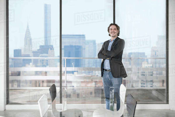 Businessman in office - Royalty-free Stock Photo | Dissolve