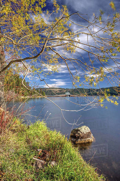 The beautiful Chatcolet Lake in Heyburn State Park near Plummer, Idaho ...