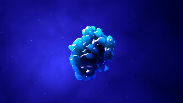 Enzyme molecular structure, animation - 4K Royalty-free Stock Video ...
