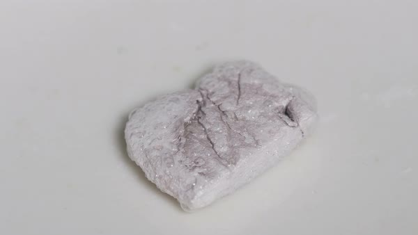 Timelapse footage of the combustion of a sample of sodium metal in air ...