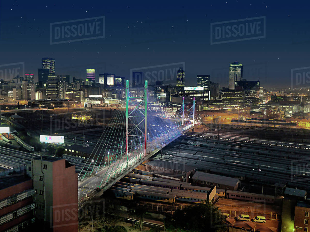 Nelson Mandela Bridge, Johannesburg - Royalty-free Stock Photo | Dissolve