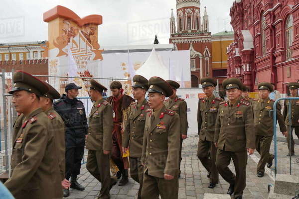 North Korean Soldiers. North Korea big Armed Force and Pyongyang ...
