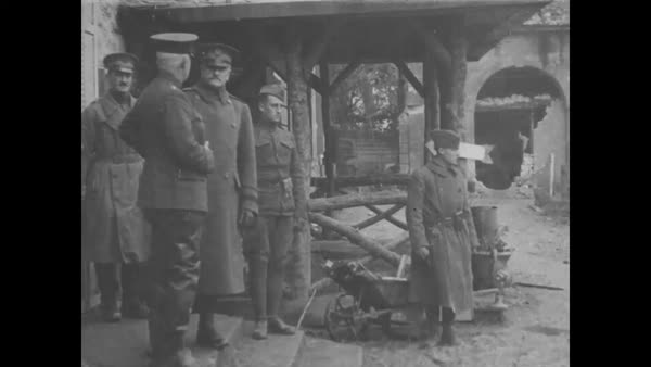 Generals John Pershing and George Duncan are shown at Chehery as well ...