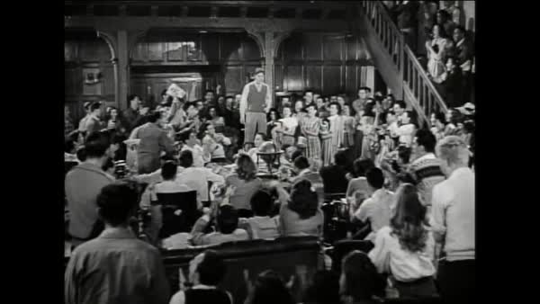 UCLA college university campus in 1948 includes debate on political ...