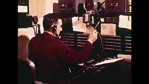 A cop radios into headquarters, cops receive a call, and cops ride ...