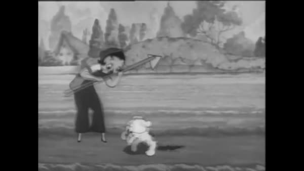 1939 - In this animated film, Betty Boop and Pudgy plant crops but ...