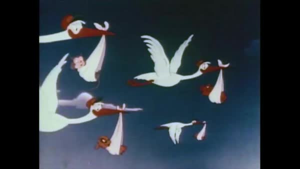 1949 - In this animated film, storks deliver baby animals in humorous ...