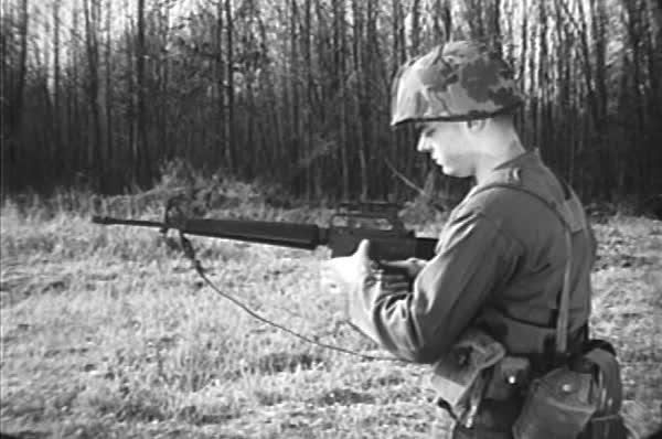 The selector lever on an M16 is used to switch between different firing ...