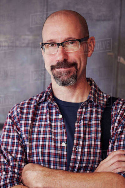 Portrait of male designer in modern office - Royalty-free Stock Photo ...