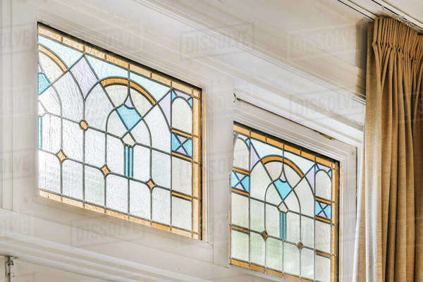 Beautiful window design in a modern house - Stock Photo - Dissolve