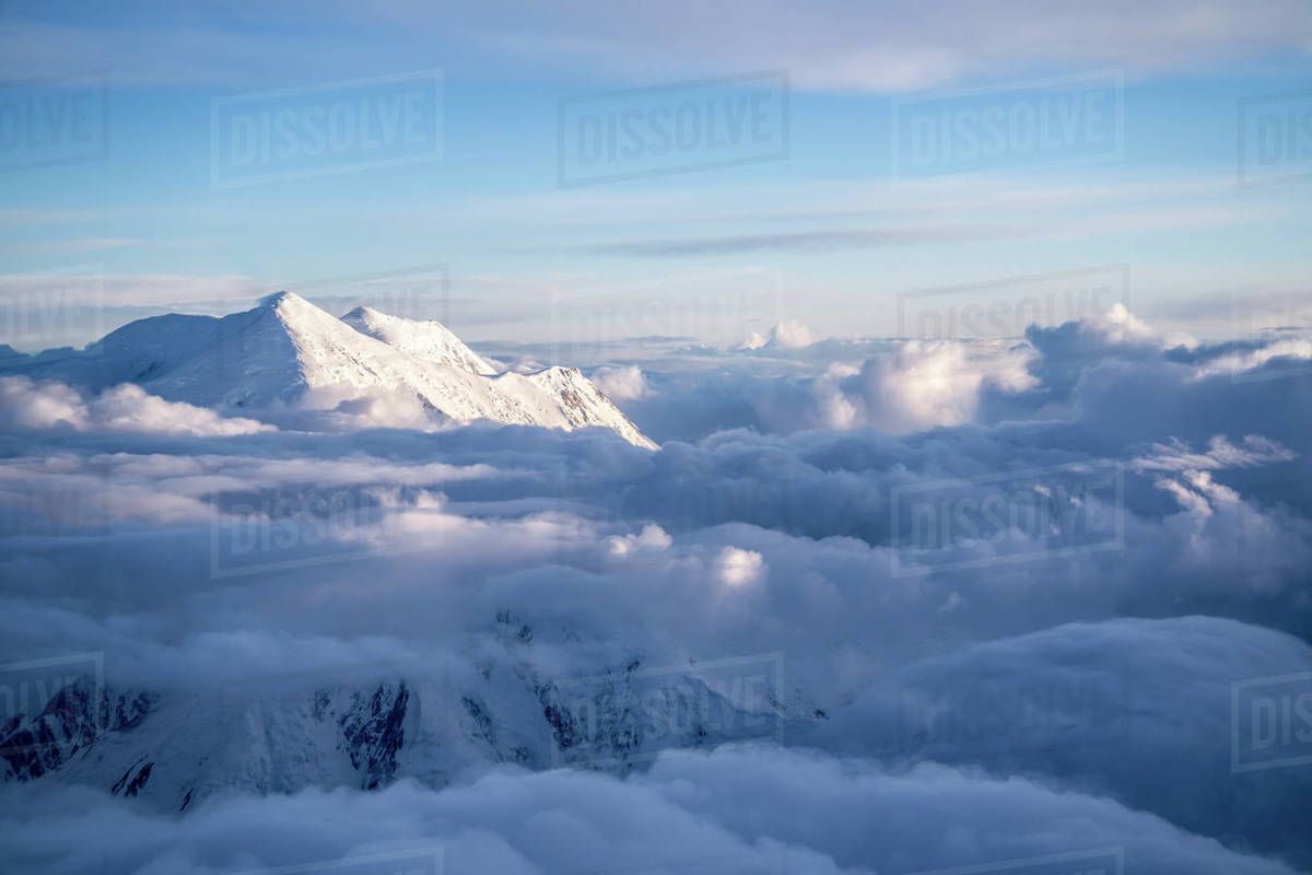 This was shot climbing Denali of Mt. Foraker. - Royalty-free Stock ...