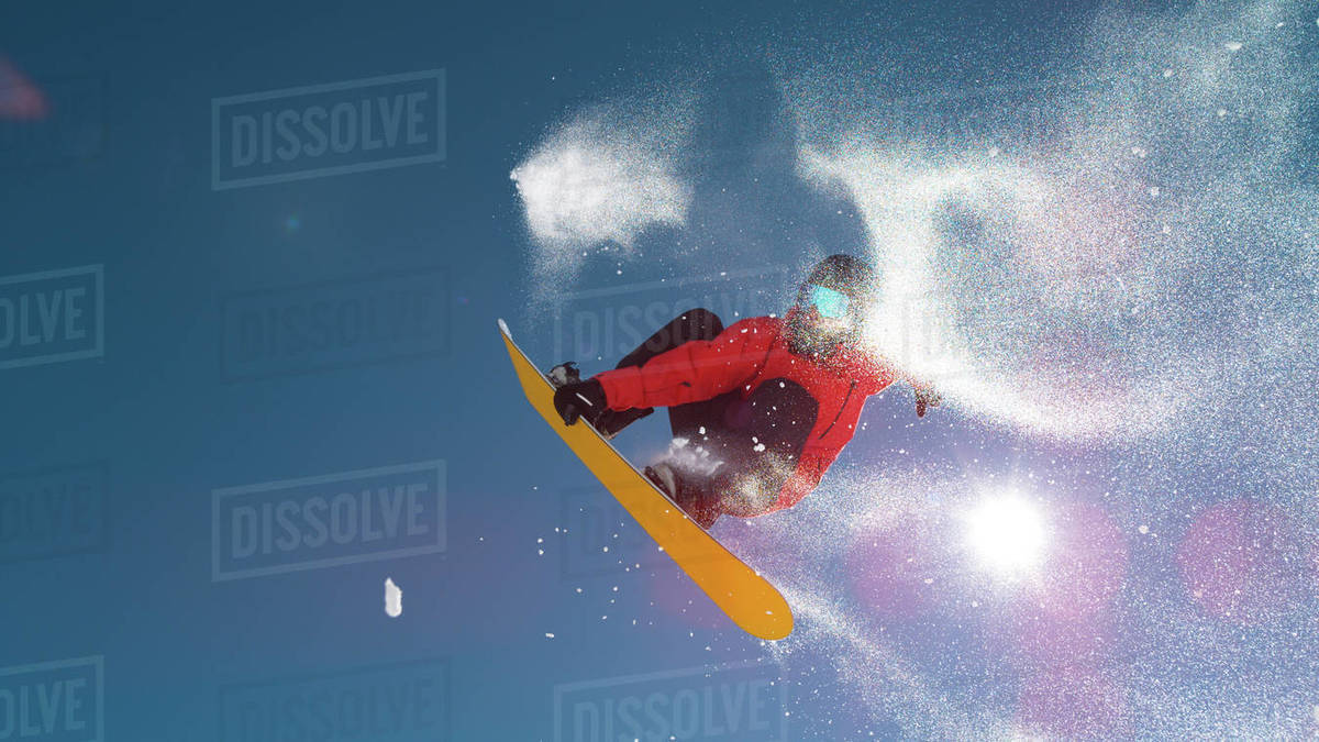 LENS FLARE, BOTTOM UP: Cool bottom up view of a professional ...