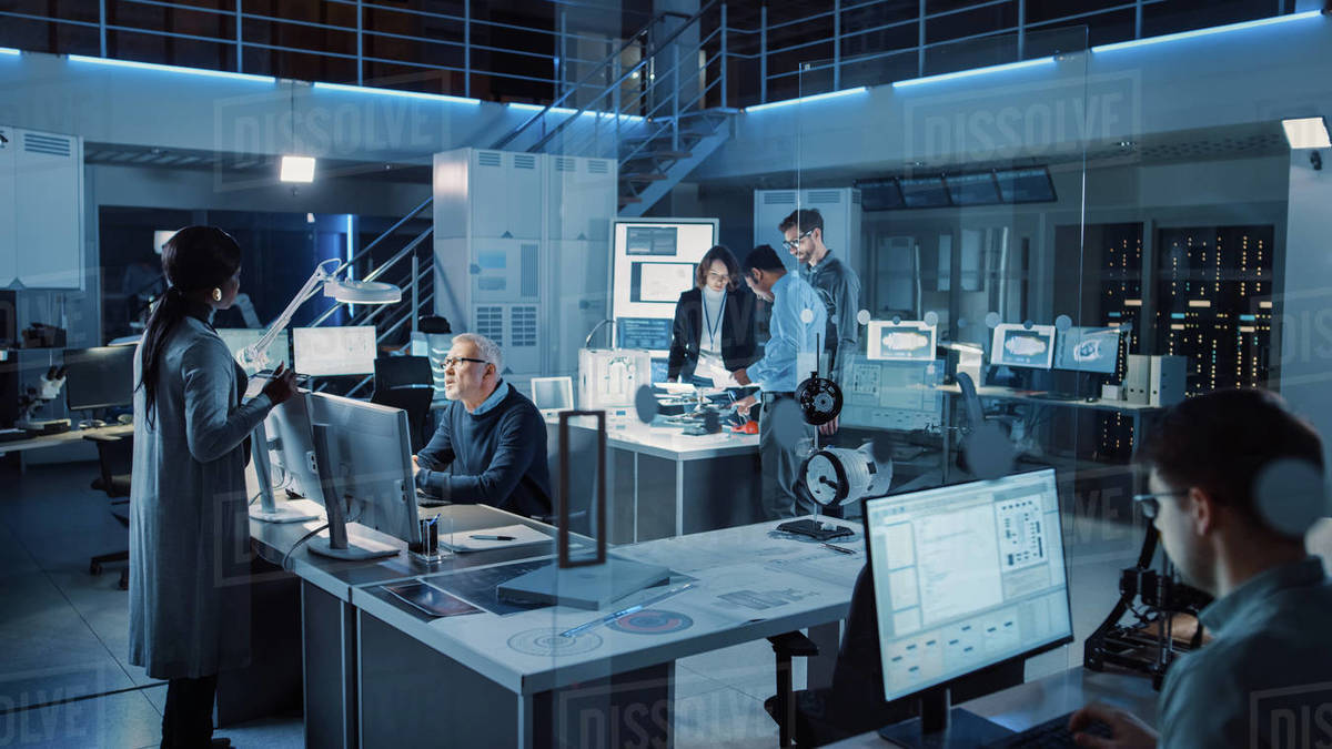 Diverse International Team of Industrial Engineers and Scientists ...