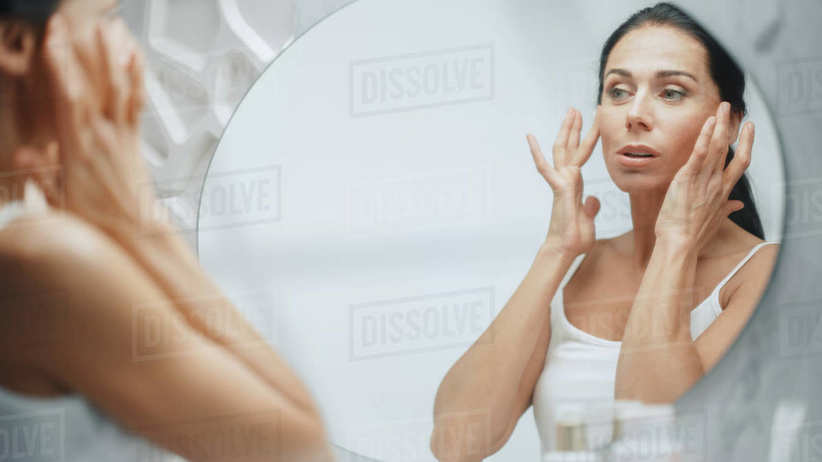Woman with Perfect Soft Face Skin - Royalty-free Stock Photo | Dissolve