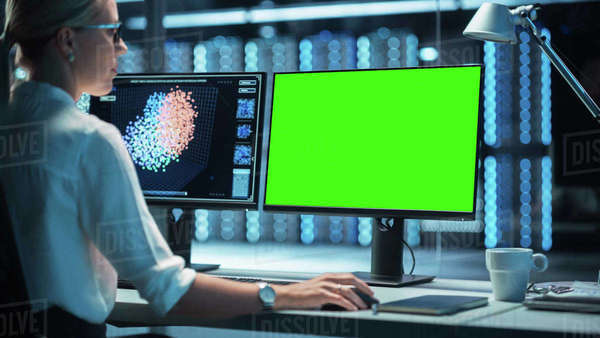 In the System Control Data Center Operates Multiple Screens with Neural ...