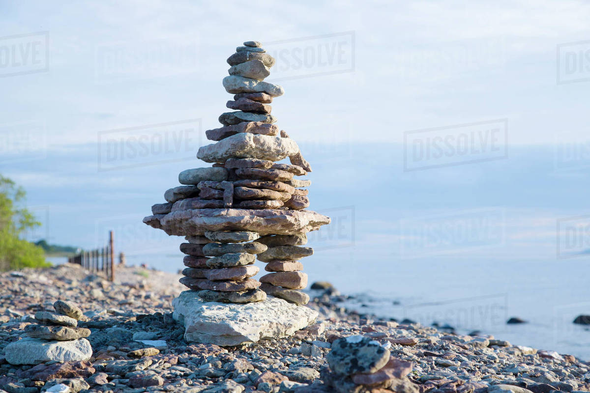 Rock stack - Royalty-free Stock Photo | Dissolve