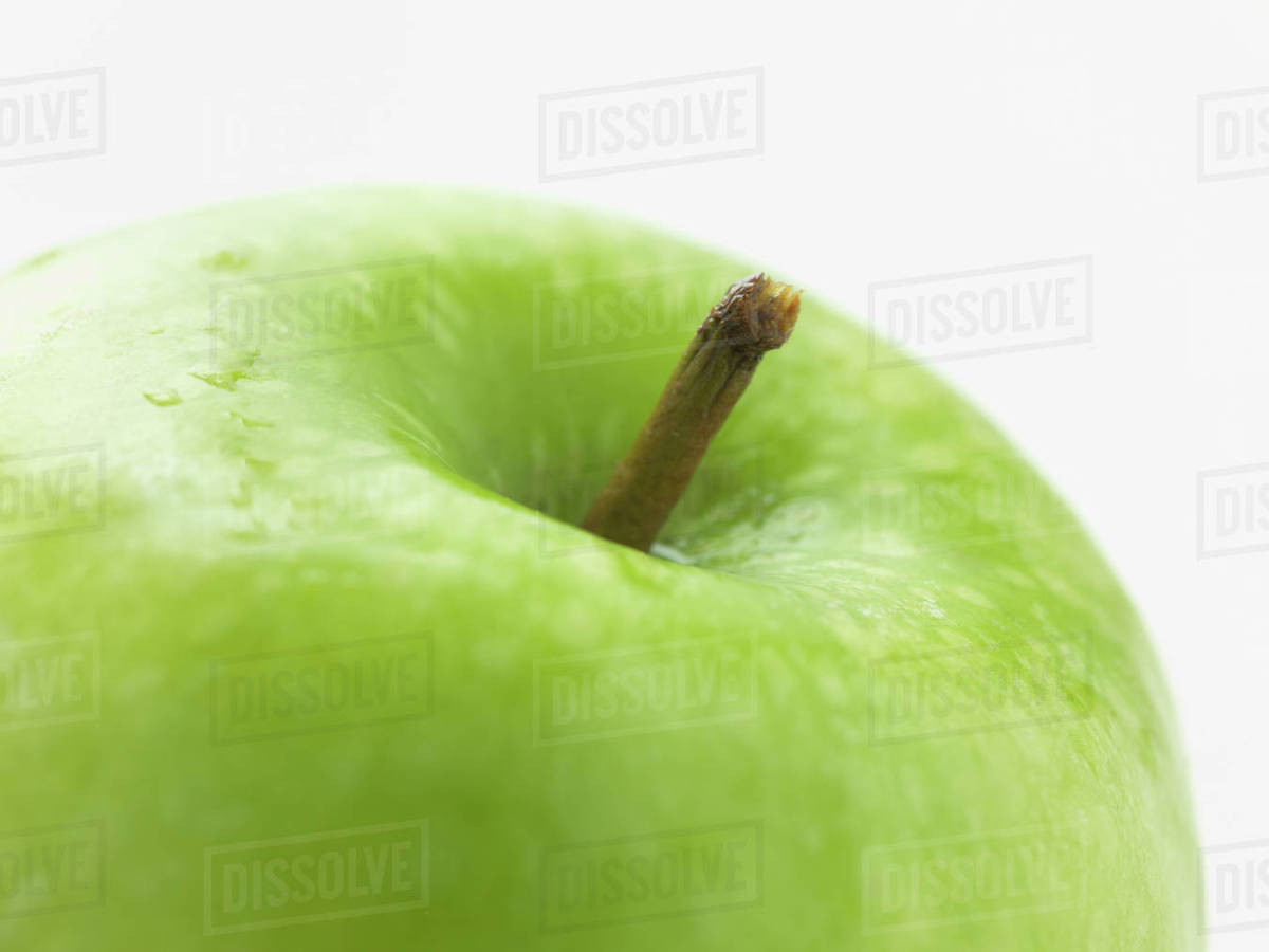 Green apple, close-up - Royalty-free Stock Photo | Dissolve