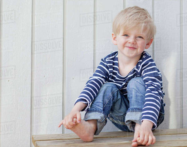 Smiling boy - Royalty-free Stock Photo | Dissolve
