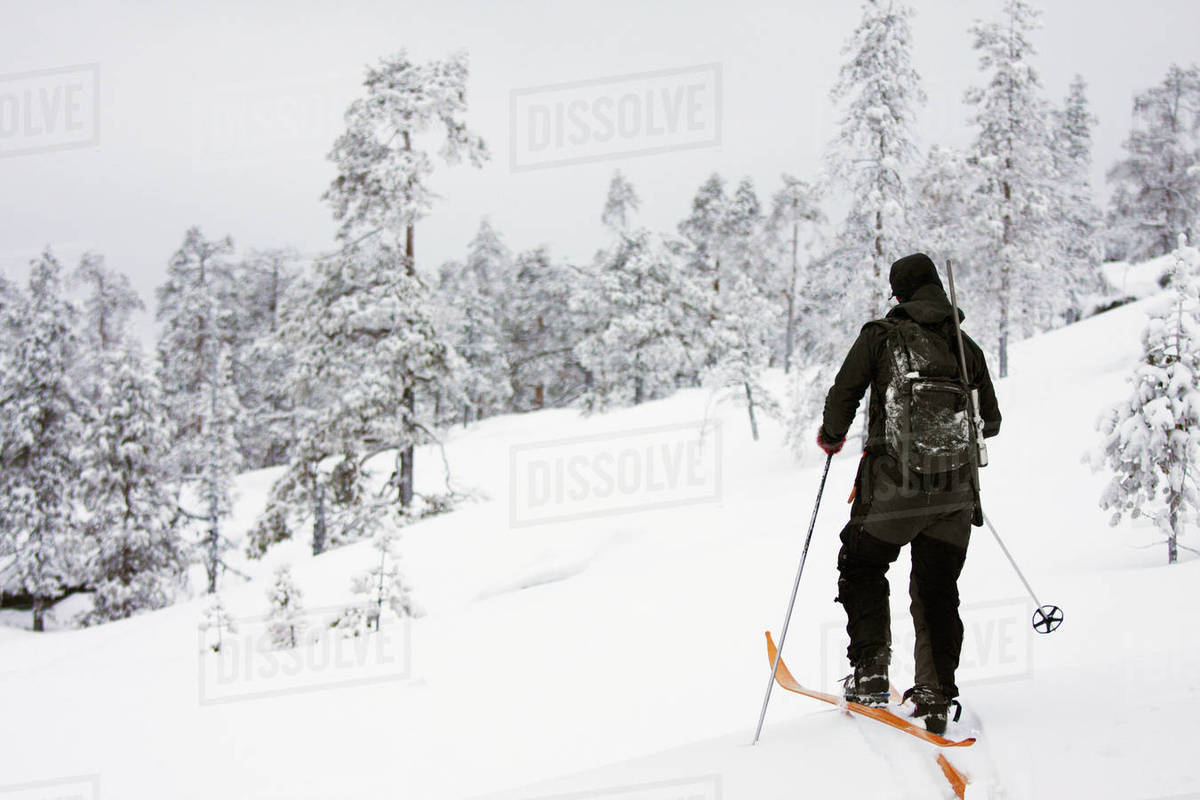 Person skiing - Royalty-free Stock Photo | Dissolve