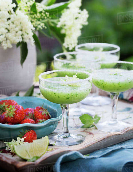 Green desserts - Royalty-free Stock Photo | Dissolve